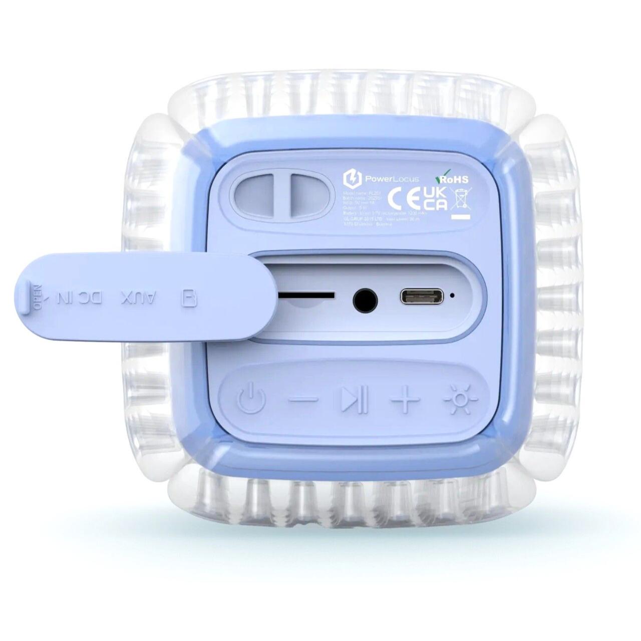 Set Boxa PowerLocus portabila Aero Bluetooth cu microfon wireless ...